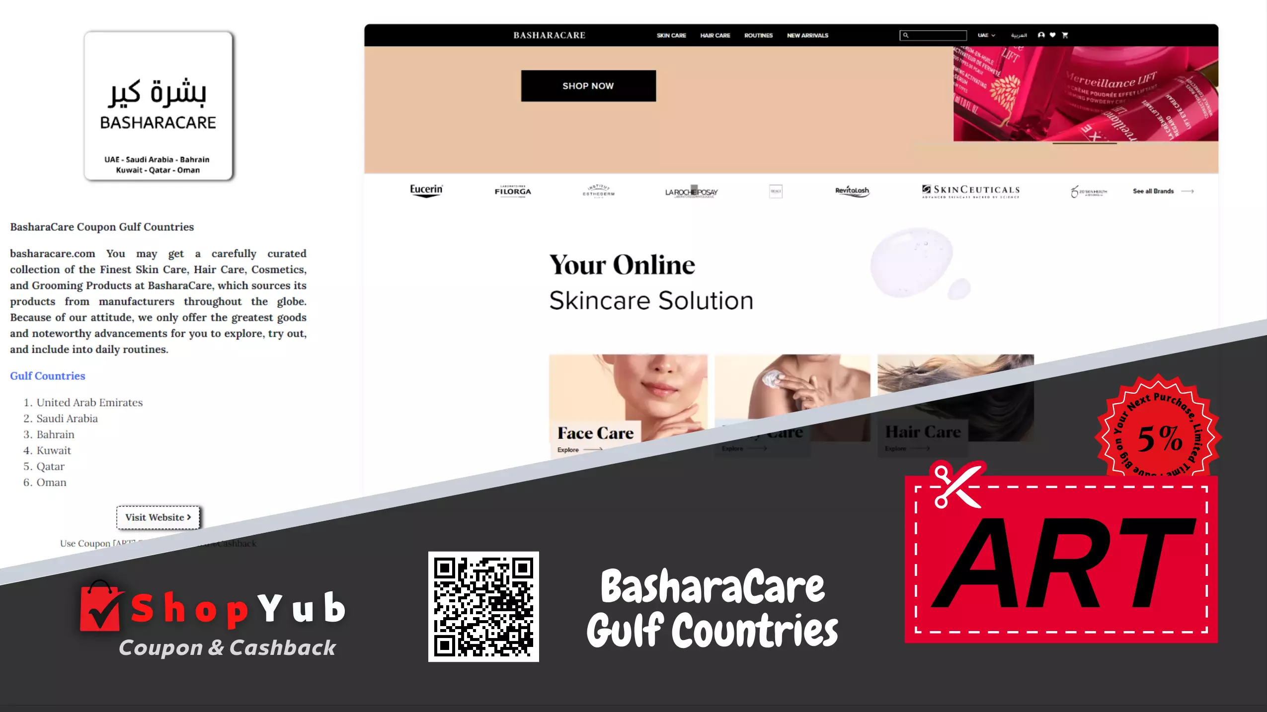Basharacare Promo Code [ART] 🏷️ 5% Off